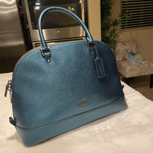 Coach | Bags | Coach Blue Bag | Poshmark